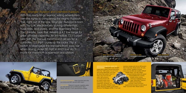 2011 Jeep Wrangler brochure | PDF