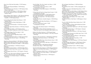 Songbook | PDF