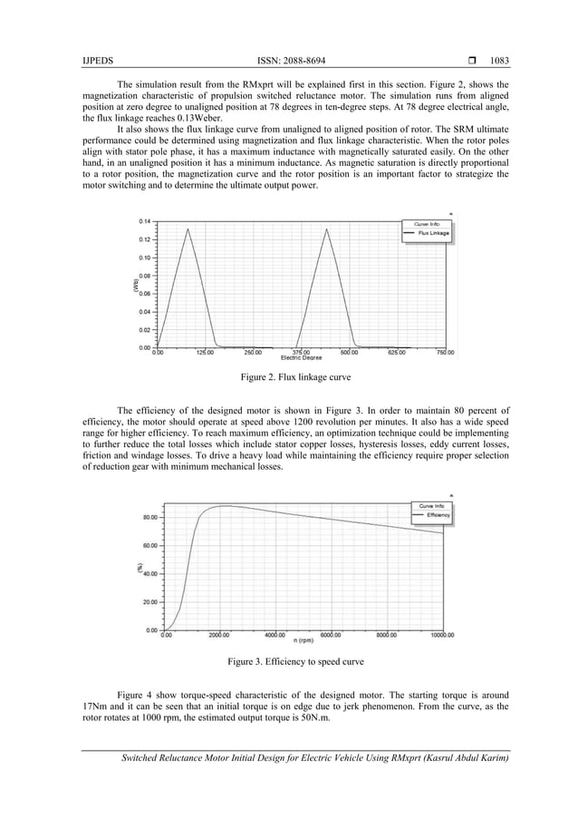 Switched Reluctance Motor Initial Design for Electric Vehicle using ...