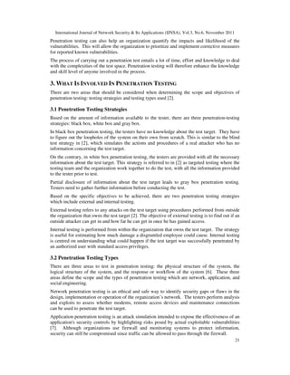 AN OVERVIEW OF PENETRATION TESTING | PDF