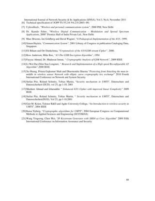 Implimentation of Cryptographic Algorithm for GSM and UMTS Systems | PDF