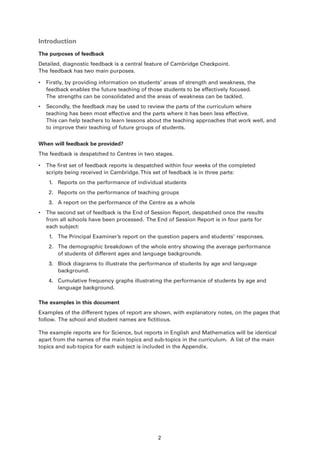 CAMBRIDGE INTERNATIONAL EXAMINATIONS | PDF