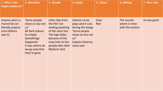 11 + 12. superbowl advert analysis worksheet (complete) | PPTX | Movies ...