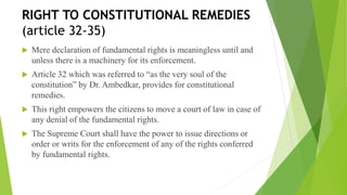 Fundamental Duties and rights | PPTX