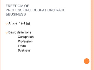 Right to freedom | PPTX