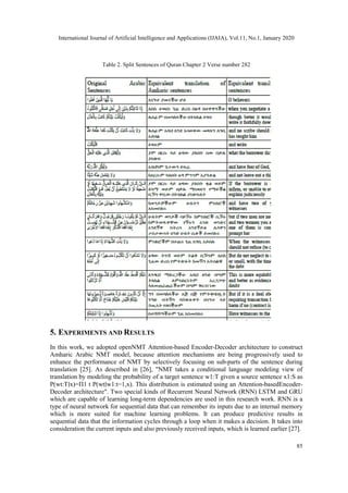 CONSTRUCTION OF AMHARIC-ARABIC PARALLEL TEXT CORPUS FOR NEURAL MACHINE TRANSLATION | PDF
