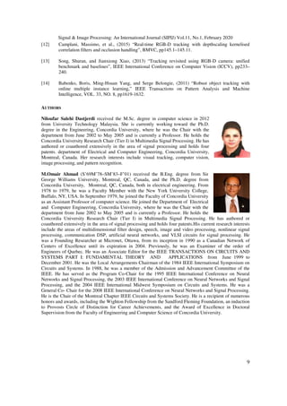 Applying R-spatiogram in Object Tracking for Occlusion Handling | PDF