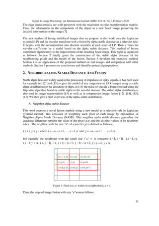 WAVELET DECOMPOSITION AND ALPHA STABLE FUSION | PDF