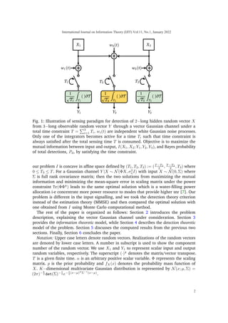 Sensing Method for Two-Target Detection in Time-Constrained Vector Gaussian Channel | PDF