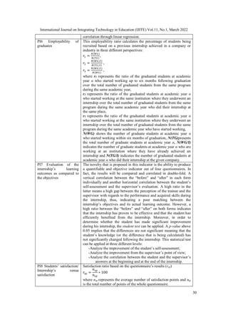 INTERNSHIP ASSESSMENT AND EVALUATION IN HIGHER EDUCATION | PDF
