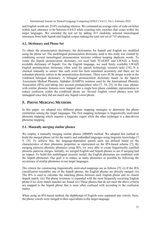 INTEGRATION OF PHONOTACTIC FEATURES FOR LANGUAGE IDENTIFICATION ON CODE-SWITCHED SPEECH | PDF
