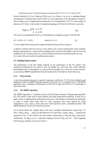 A ROBUST THREE-STAGE HYBRID FRAMEWORK FOR ENGLISH TO BANGLA TRANSLITERATION | PDF