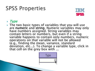 SPSS How to use Spss software | PPTX