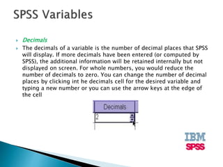 SPSS How to use Spss software | PPTX