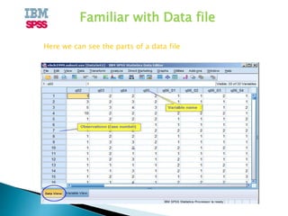 SPSS How to use Spss software | PPTX