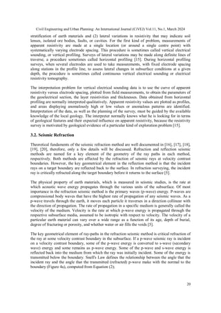 Geotechnical Characterization on the Soyo Road Section using Electrical ...