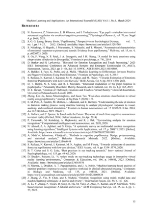Thelxinoë: Recognizing Human Emotions Using Pupillometry and Machine ...