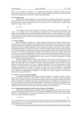 A detection model of aggressive driving behavior based on hybrid deep learning | PDF