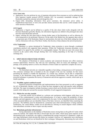 Improving blockchain security for the internet of things: challenges ...