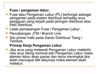 111280125 sistem-dan-pola-pengaman-distribusi | PPT