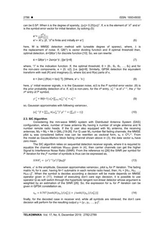 A wireless precoding technique for millimetre-wave MIMO system based on SIC-MMSE | PDF