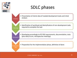 1112 agile approach to pci dss development | PPT