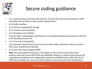 1112 agile approach to pci dss development | PPT