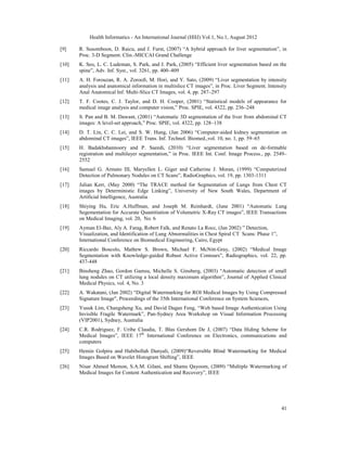 MEDICAL IMAGES AUTHENTICATION THROUGH WATERMARKING PRESERVING ROI | PDF