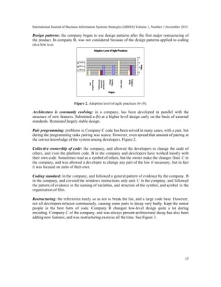 EMPIRICAL STUDY OF THE EVOLUTION OF AGILE-DEVELOPED SOFTWARE SYSTEM IN ...
