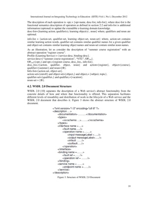 FUNCTIONAL SEMANTICS AWARE BROKER BASED ARCHITECTURE FOR E-LEARNING WEB SERVICES | PDF