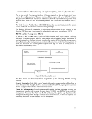 SECURE KEY MANAGEMENT PROTOCOL IN WIMAX | PDF
