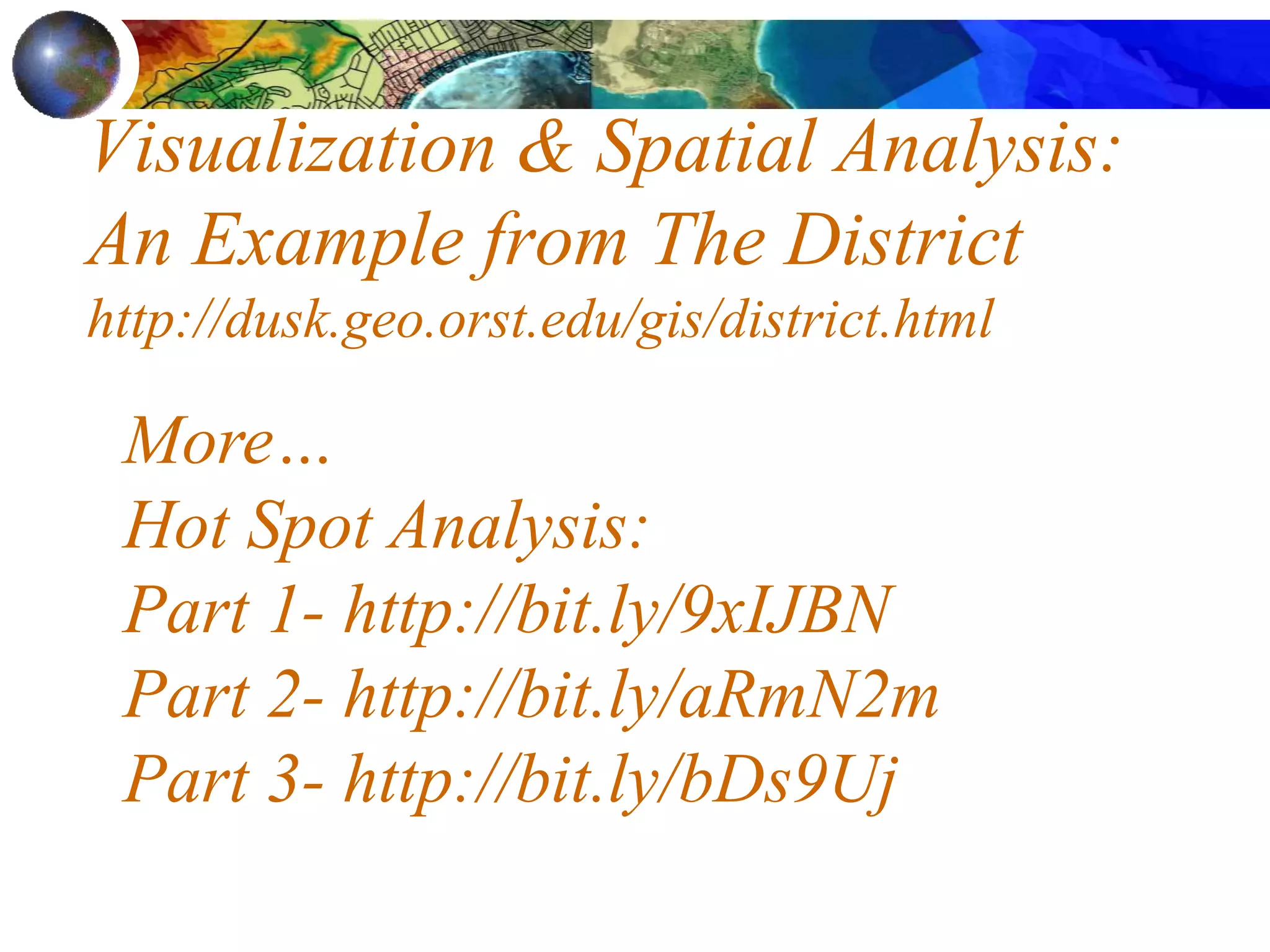 spatial analysis | PPT