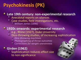 Psychology, Science, and Pseudoscience: Class #13 (Telepathy ...