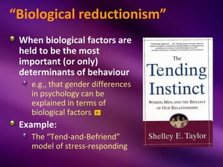 Psychology, Science, and Pseudoscience: Class #15 (Tend-and-Befriend) | PPT