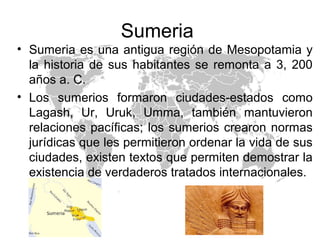 sumeria egipto babilonia hebreos grecia roma en el derecho ...
