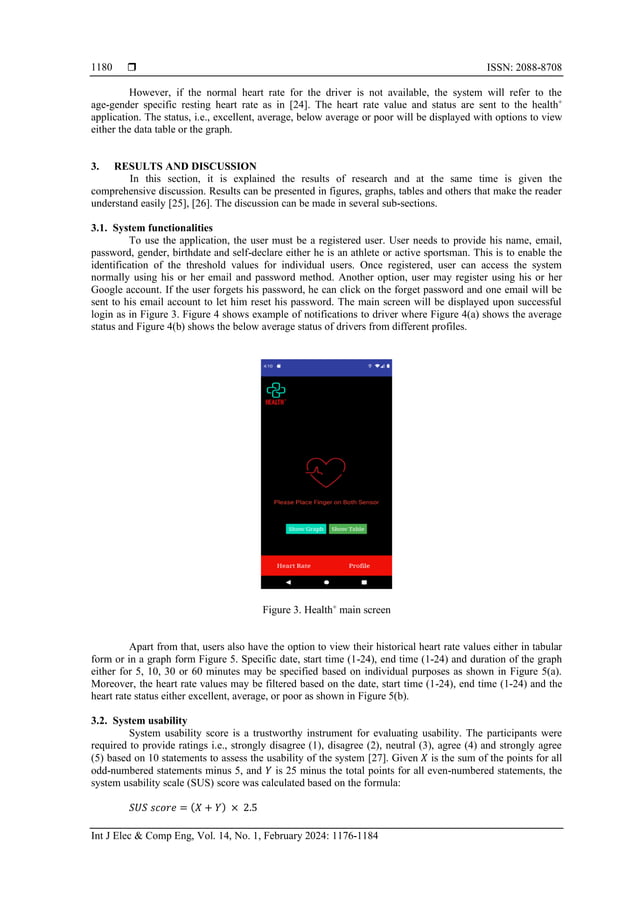 Driver-centered pervasive application for heart rate measurement | PDF | Heart and ...