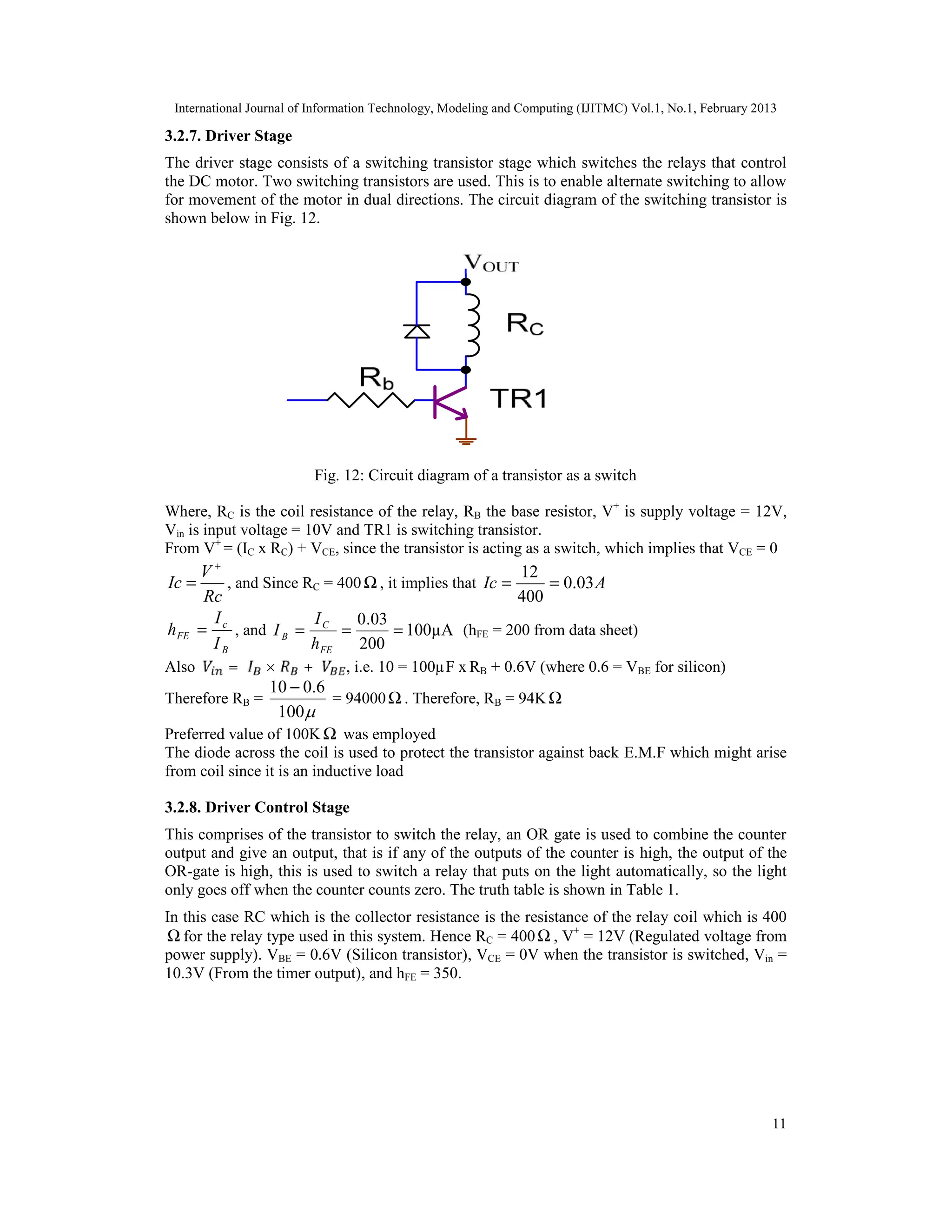 A Digital Automatic Sliding Door with a Room Light Control System | PDF