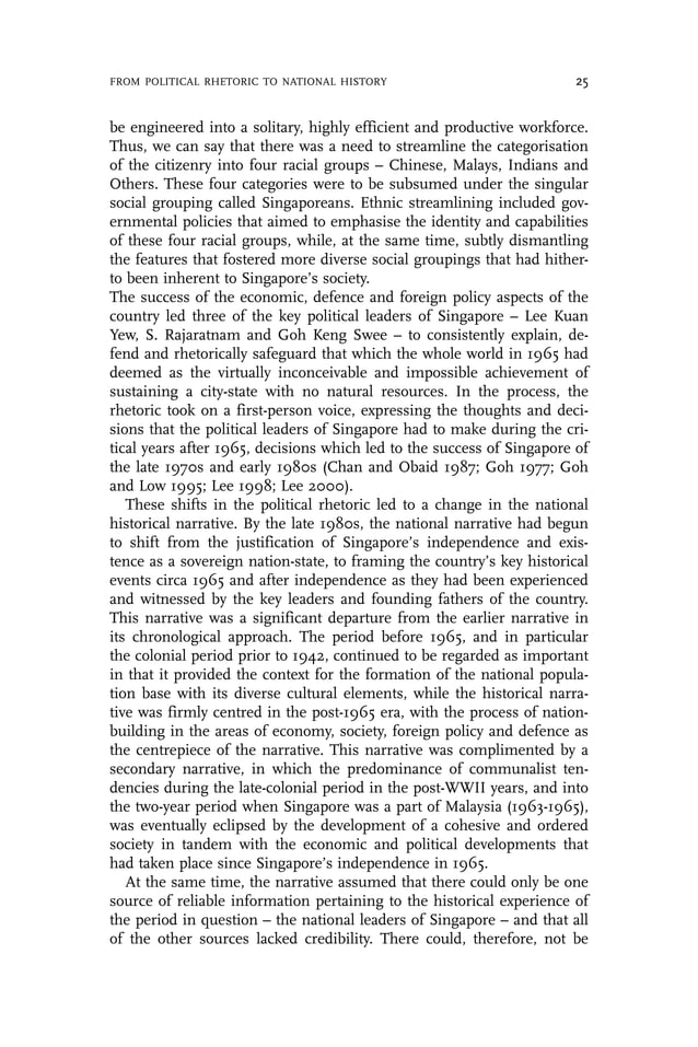 Reframing Singapore Memory Identity Transregionalism Derek Heng | PDF