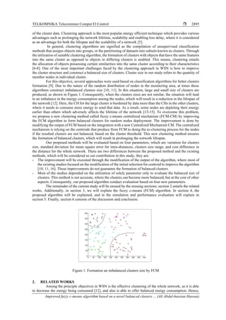 Improved fuzzy c-means algorithm based on a novel mechanism for the formation of balanced ...
