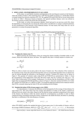 Improved fuzzy c-means algorithm based on a novel mechanism for the ...