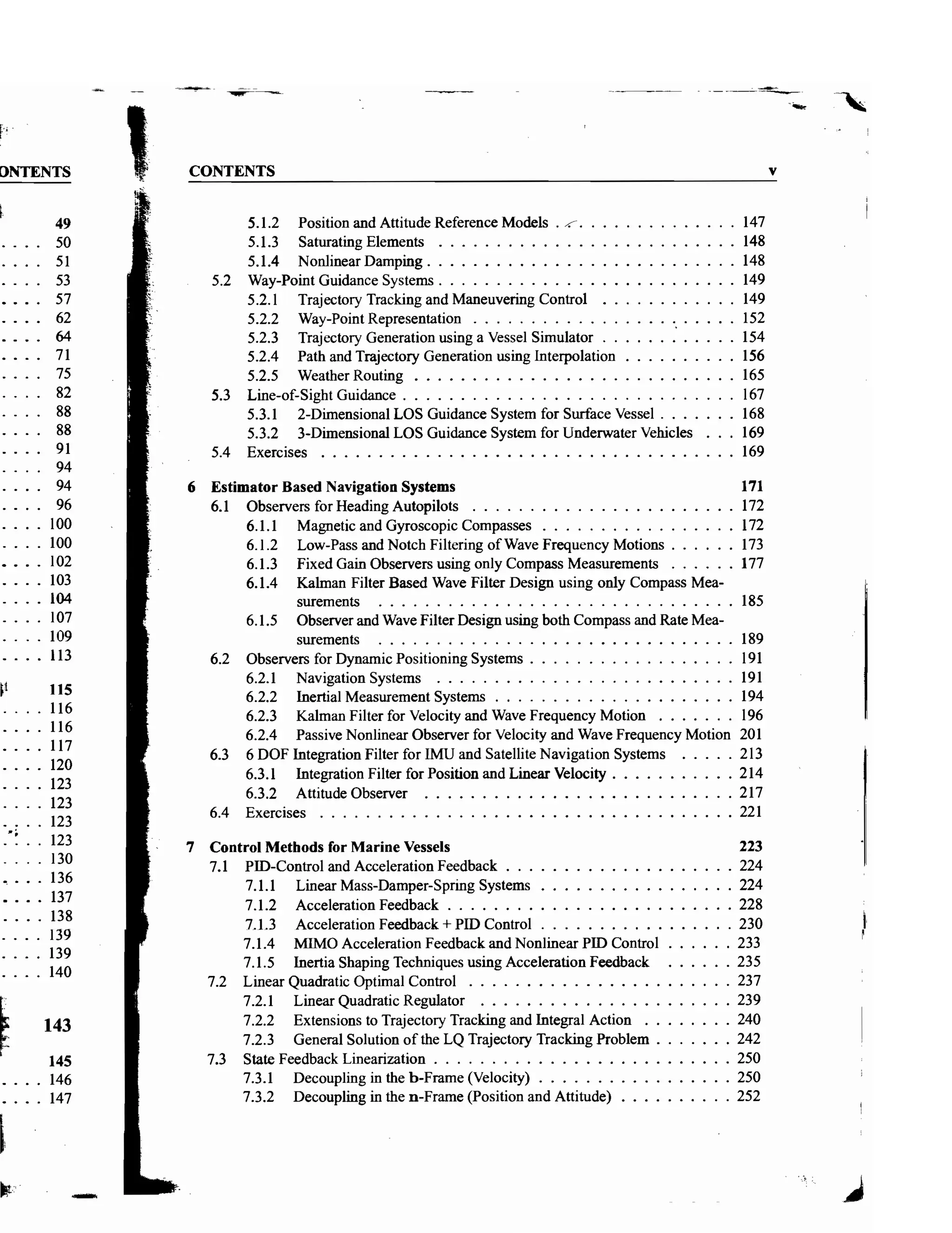 Marine Control Systems Guidance Navigation And Control Of Ships Rigs ...