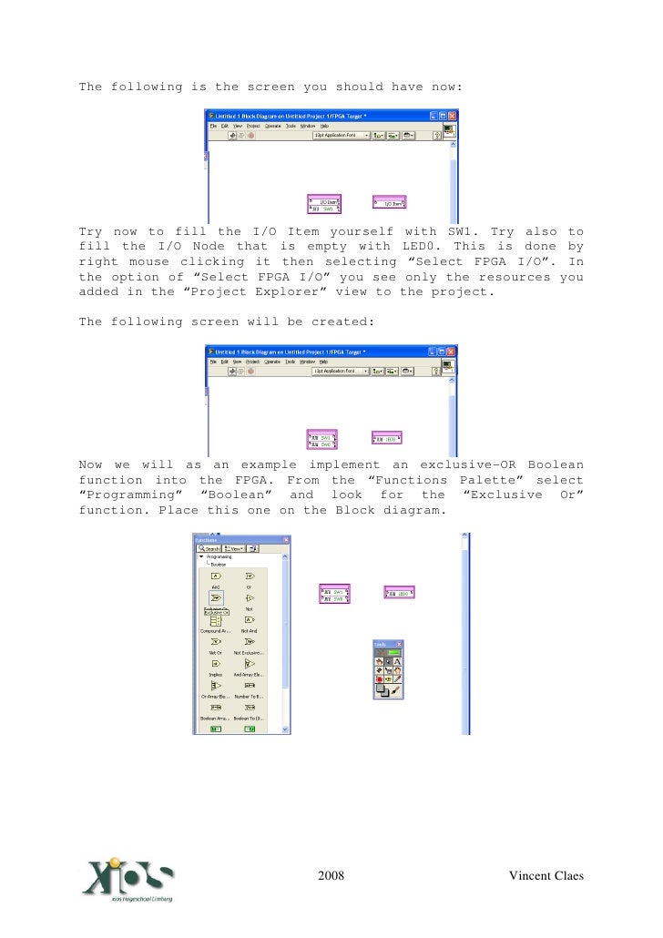 Lab Implementation Of Boolean Logic In Labview Fpga