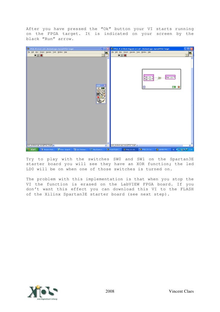 Lab Implementation Of Boolean Logic In Labview Fpga