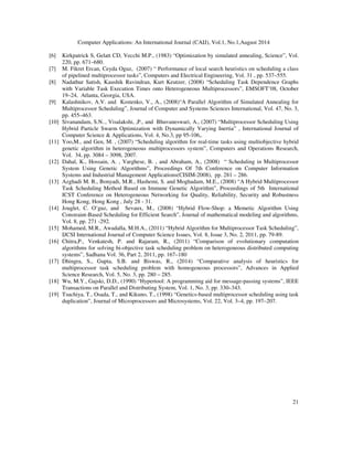 HYBRID GASA FOR BI-CRITERIA MULTIPROCESSOR TASK SCHEDULING WITH PRECEDENCE CONSTRAINTS | PDF