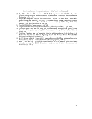 REAL-TIME SCHEDULING ALGORITHMS FOR WIRELESS SENSOR NETWORK | PDF