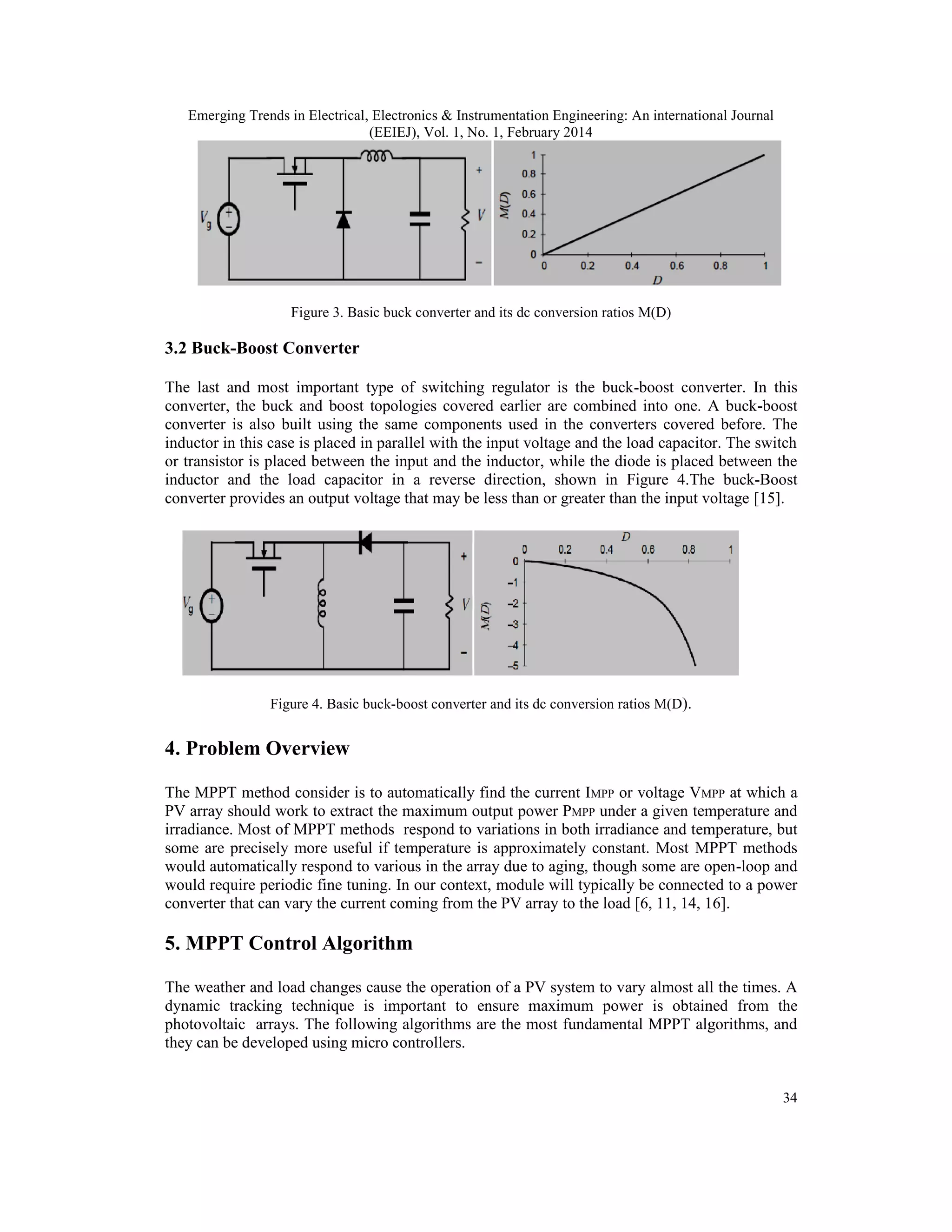 IMPLEMENTATION OF PERTURB AND OBSERVE MPPT OF PV SYSTEM WITH DIRECT CONTROL METHOD USING BUCK ...