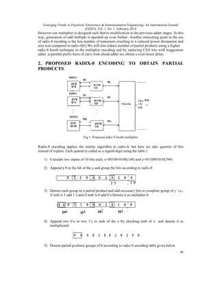 DESIGN OF RADIX-8 BOOTH MULTIPLIER USING KOGGESTONE ADDER FOR HIGH SPEED ARITHMETIC APPLICATIONS ...