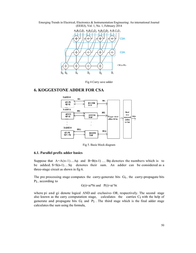 DESIGN OF RADIX-8 BOOTH MULTIPLIER USING KOGGESTONE ADDER FOR HIGH SPEED ARITHMETIC APPLICATIONS ...
