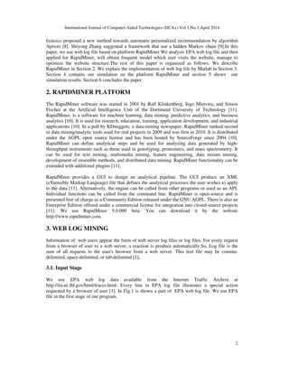 IDENTIFY NAVIGATIONAL PATTERNS OF WEB USERS | PDF