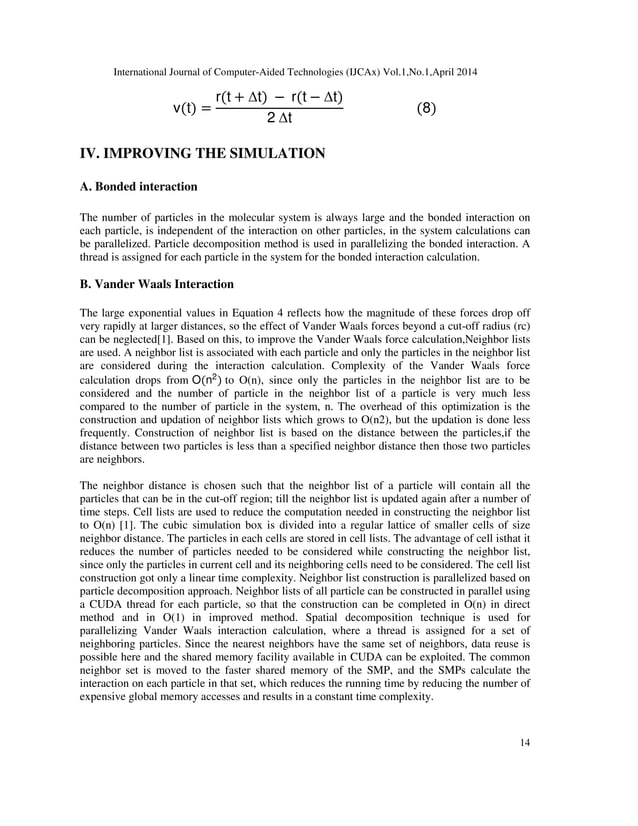 Cell Charge Approximation for Accelerating Molecular Simulation on CUDA-Enabled GPU | PDF